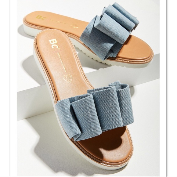 BC Footwear | Shoes | Nib Bc Footwear Fun For All Ages Ruffled Slide ...